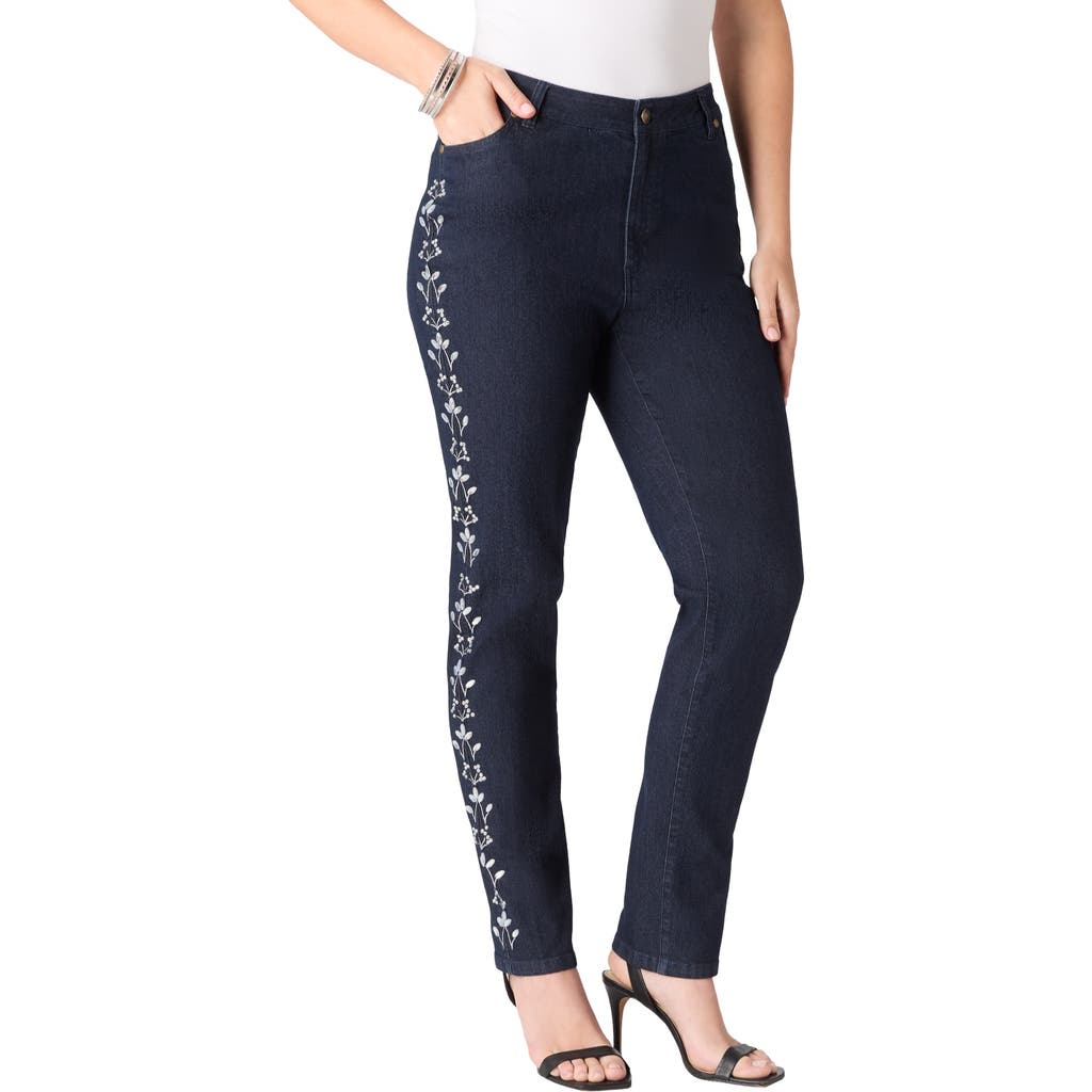 ROAMAN'S Roaman's Embellished Straight Leg Jeans